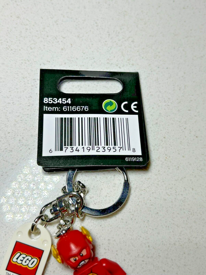 Lego DC COMICS Superheroes THE FLASH Key Ring/Key Chain Brand New ...