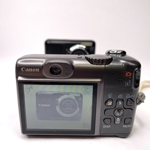 Canon PowerShot A590 IS 8.0 MP Digital Camera Digicam VTG Y2K TESTED ...