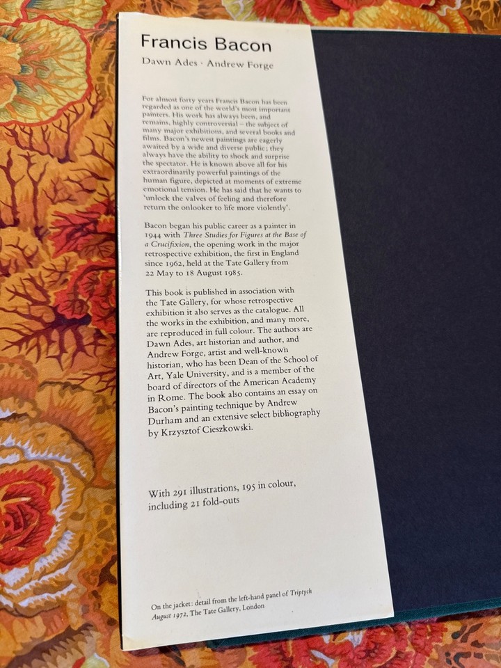 francis bacon. dawn ades and andrew forge. tate retrospective, 1985. | eBay