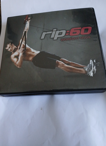 RIP:60 WORKOUT 12 DVD SET 8 WEEK TOTAL BODY TRANSFORMATION POWER ...