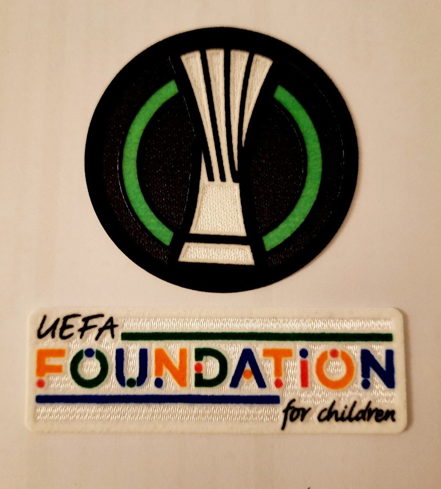 IRON ON ORIGINAL UEFA CONFERENCE LEAGUE PATCHES ON SALE | eBay