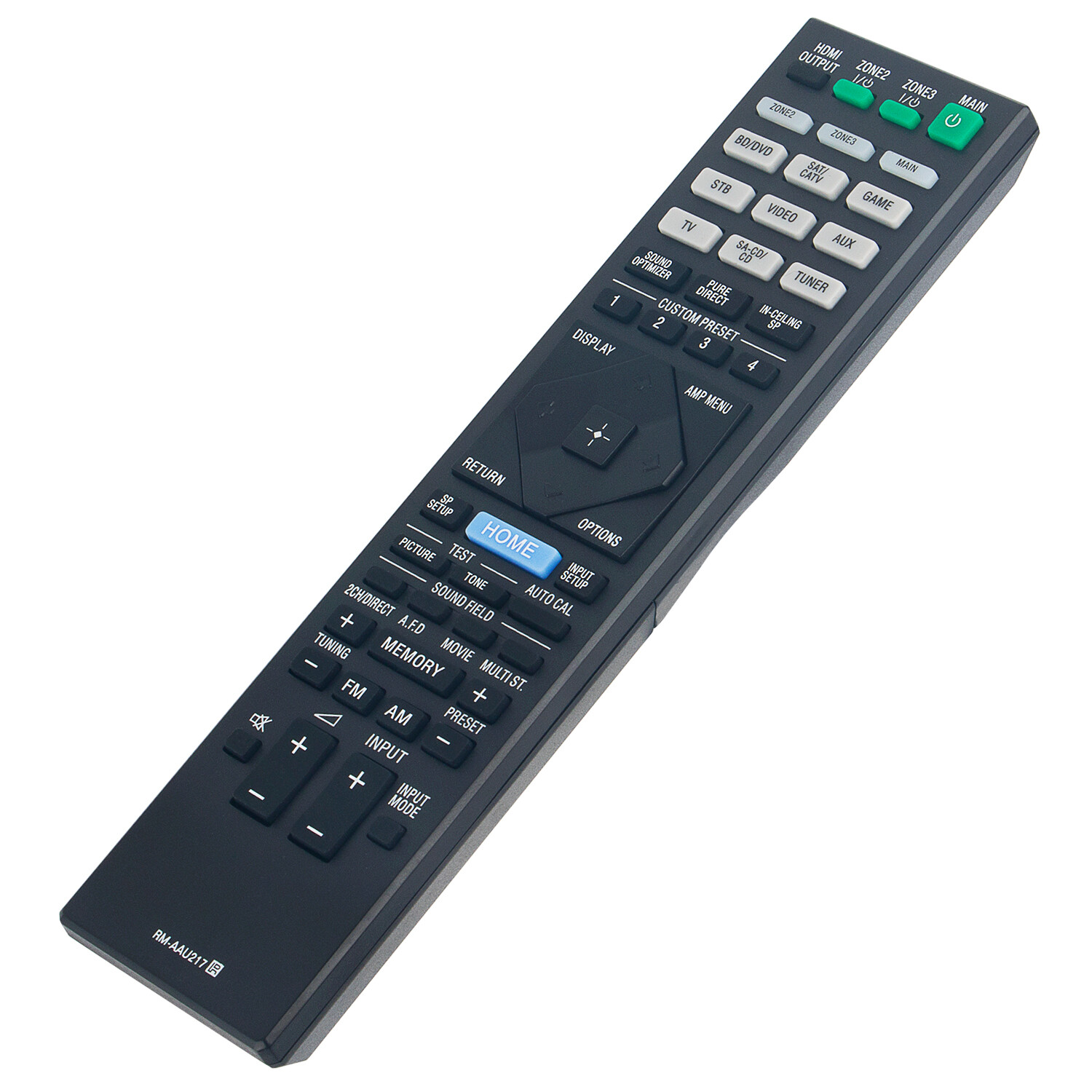 New RM-AAU217 Replace Remote for Sony AV Receiver STR-ZA5000ES STR ...