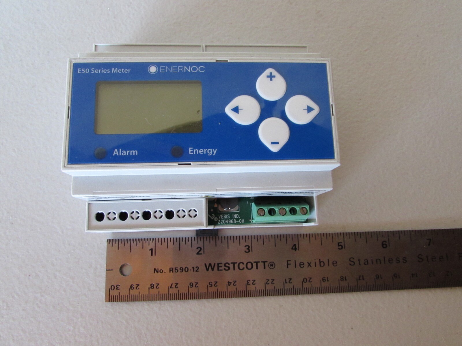 VERIS Enernoc DIN Rail Mount Compact Power Meter E50C2A-E5 E50 Series ...