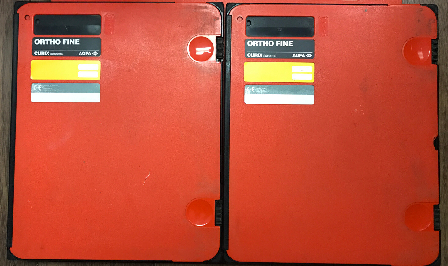 (S) Agfa Curix Ortho Fine Screen Cassette 24cm X 30cm (Lot of 2 ...