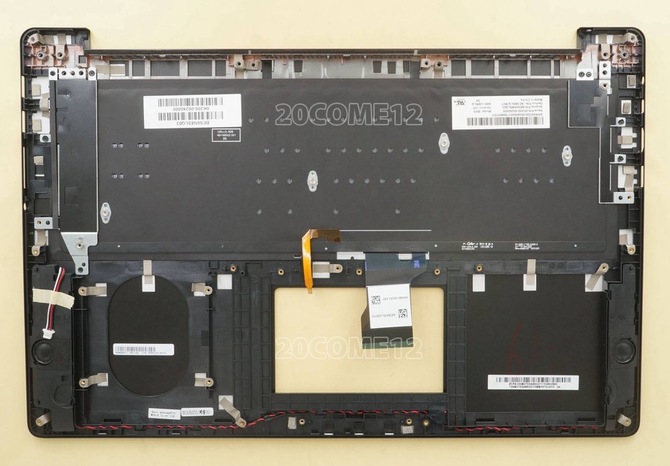 NEW for ASUS G501J G501JW Keyboard Palmrest red Backlit Latin Spanish ...