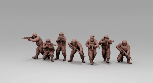 Turnbase Miniatures Ultra Modern Iranian Army Infantry Zona Alfa ...