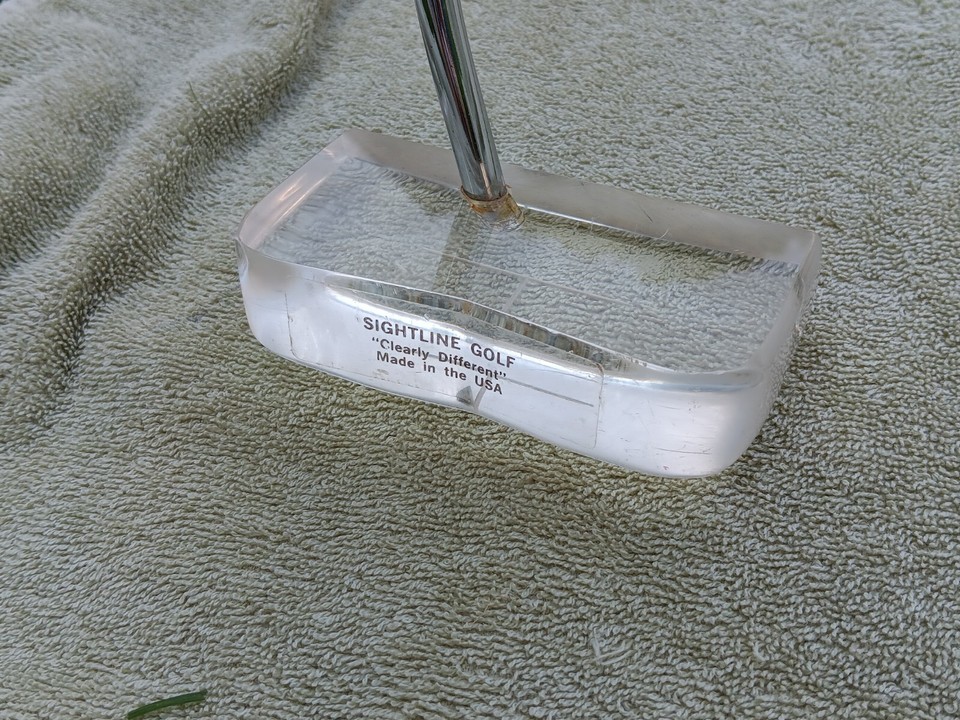 Sightline Golf Putter Ice Cube Shaped RH 34.5" | eBay