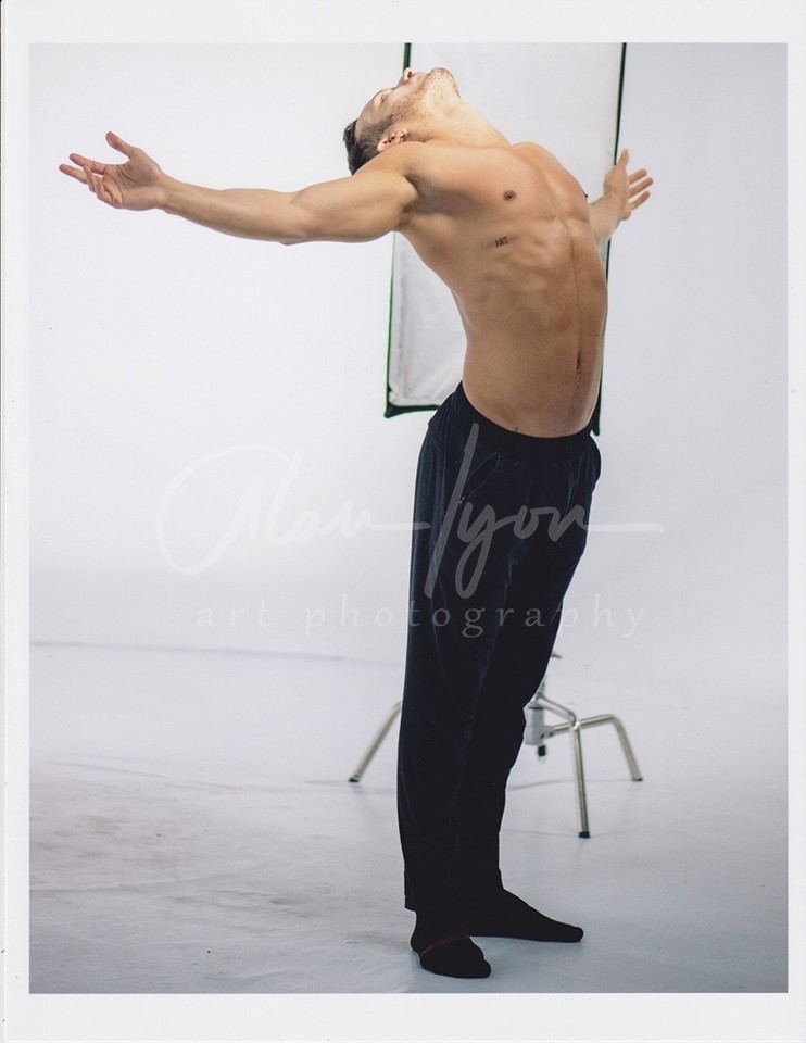 11 X 8.5 Alan Lyon Original Male Photo gay interest (10) Marcellus ...