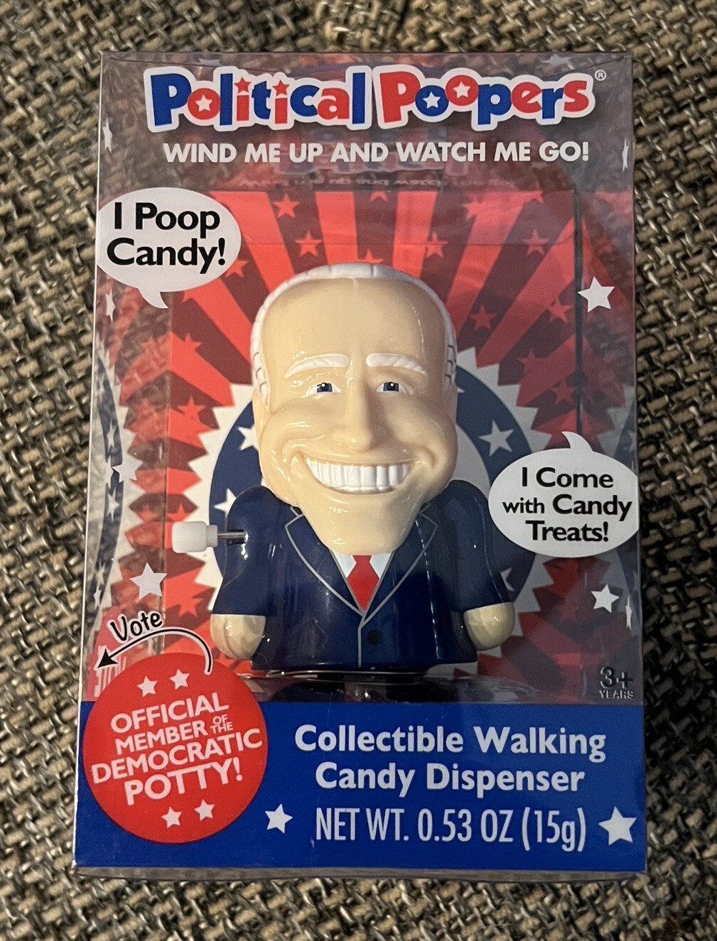 Joe Biden Political Poopers Collectible Candy Dispenser NEW in BOX FREE ...