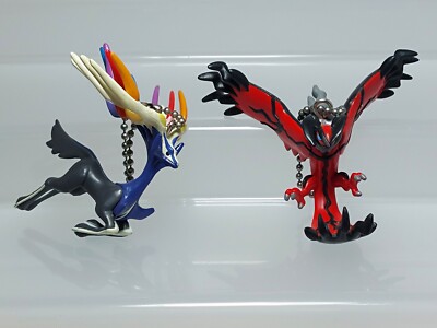 Xerneas Yveltal Pokemon Mascot Keychain XY Figure Tomy T-ARTS 2013 J05 ...