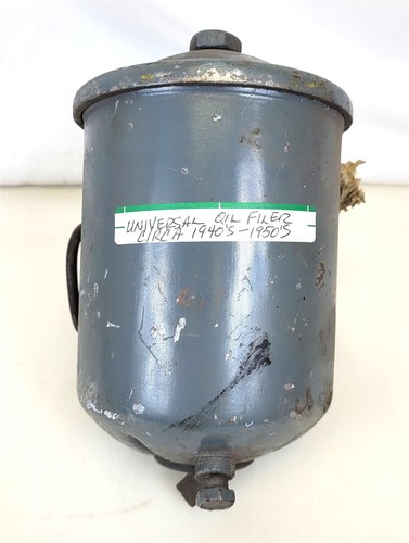 Circa. 1940's to Early 1950's Universal Car Truck Oil Filter Canister ...