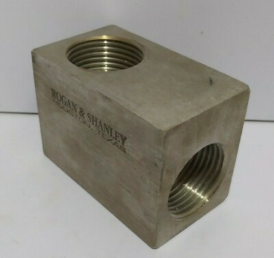 ROGAN & SHANLEY HLHF9 316SS 60000-PSI Coude Bloc HP Test Unité | eBay