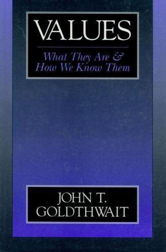 Values : A Study Guide with Readings by William L. Reese (2001 ...