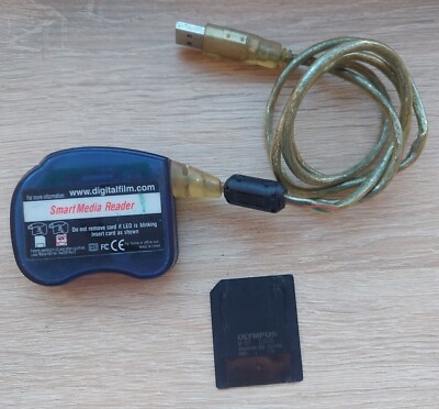 Lexar RW009 Media USB SmartMedia Digital Film Card Reader Vintage ...