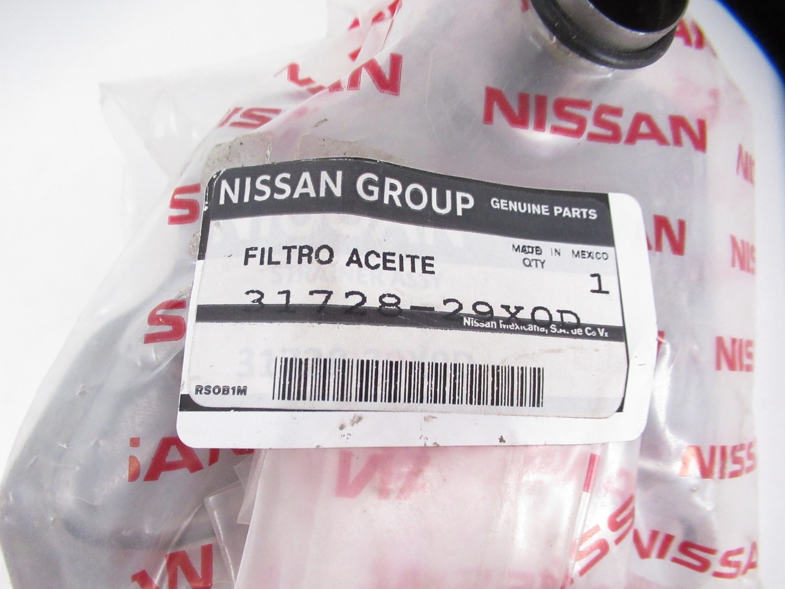 Genuine OEM Nissan Infiniti 31728-29X0D Transmission Oil Filter ...