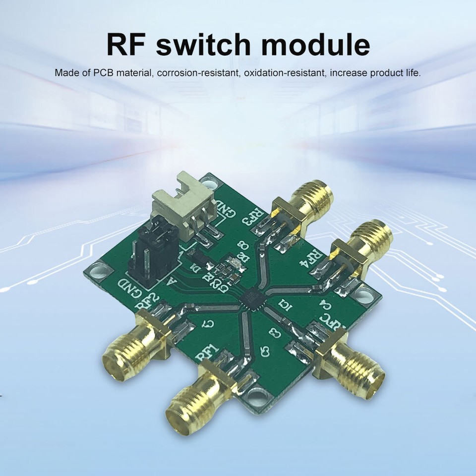 Non-Reflective RF Switch Module Single Pole Four Throw for Electronic ...