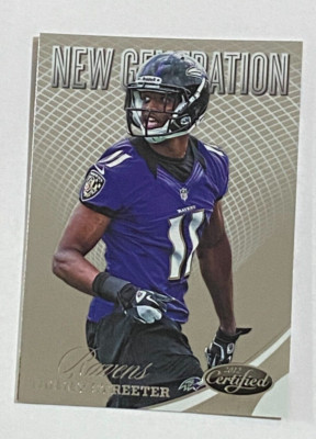 2012 Certified New Generation #308 Rookie Tommy Streeter Ravens 137/999 ...