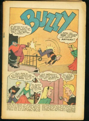 BUZZY #19 1948-DC COMICS-BARGAIN COPY TEEN HUMOR FR | eBay