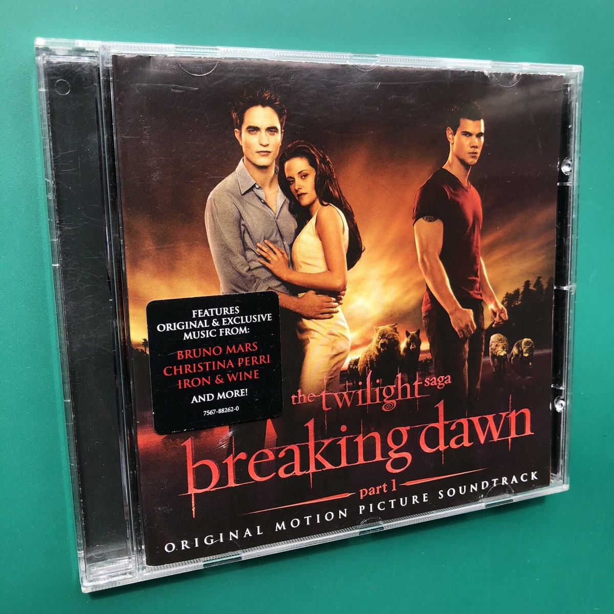 Twilight Breaking Dawn Part 1 Soundtrack Album Cover Twilight Saga