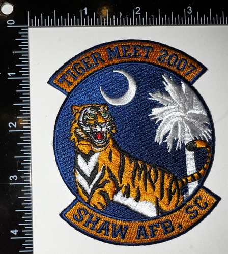 USAF HAF Greece Tiger Meet 2007 Shaw AFB SC Patch | eBay