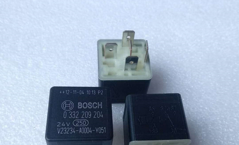 Bosch V23234-A0004-Y051 0332209204 Original Current Relay 24V 5 Pins ...