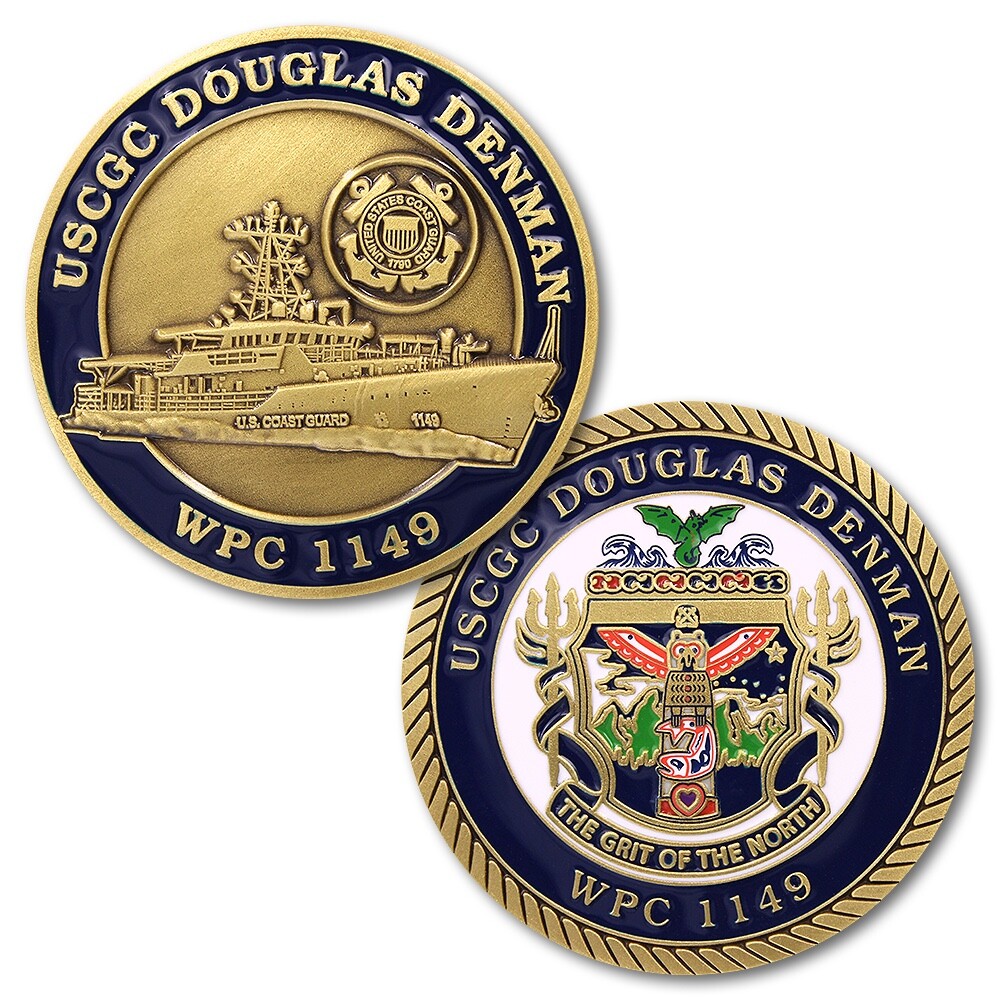 United States Coast Guard Cutter USCGC Douglas Denman WPC-1149 ...
