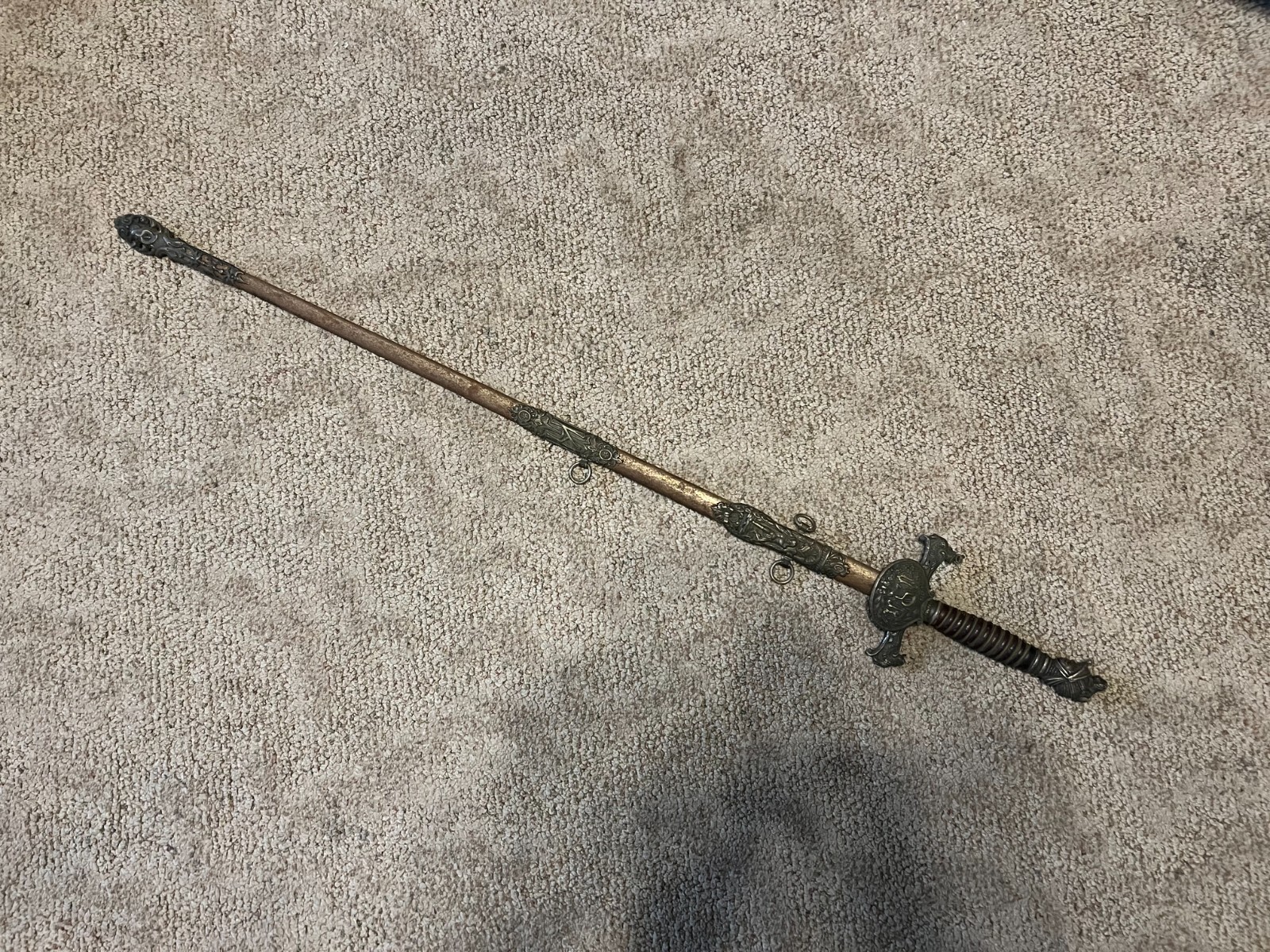 ANTIQUE FCB FRATERNAL KNIGHTS OF PYTHIAS SWORD | eBay