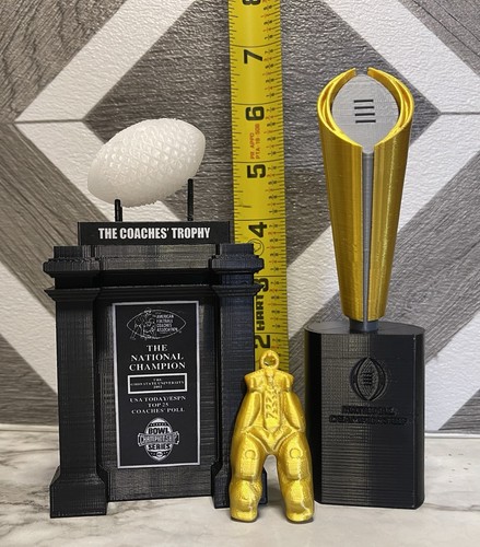 2025 Ohio State CFP/BCS Championship Trophy Gold Pants Collectible ...