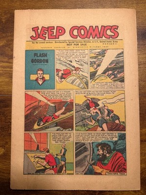 WW II-era Jeep Comics, No. 11 -- Flash Gordon (1945) | eBay