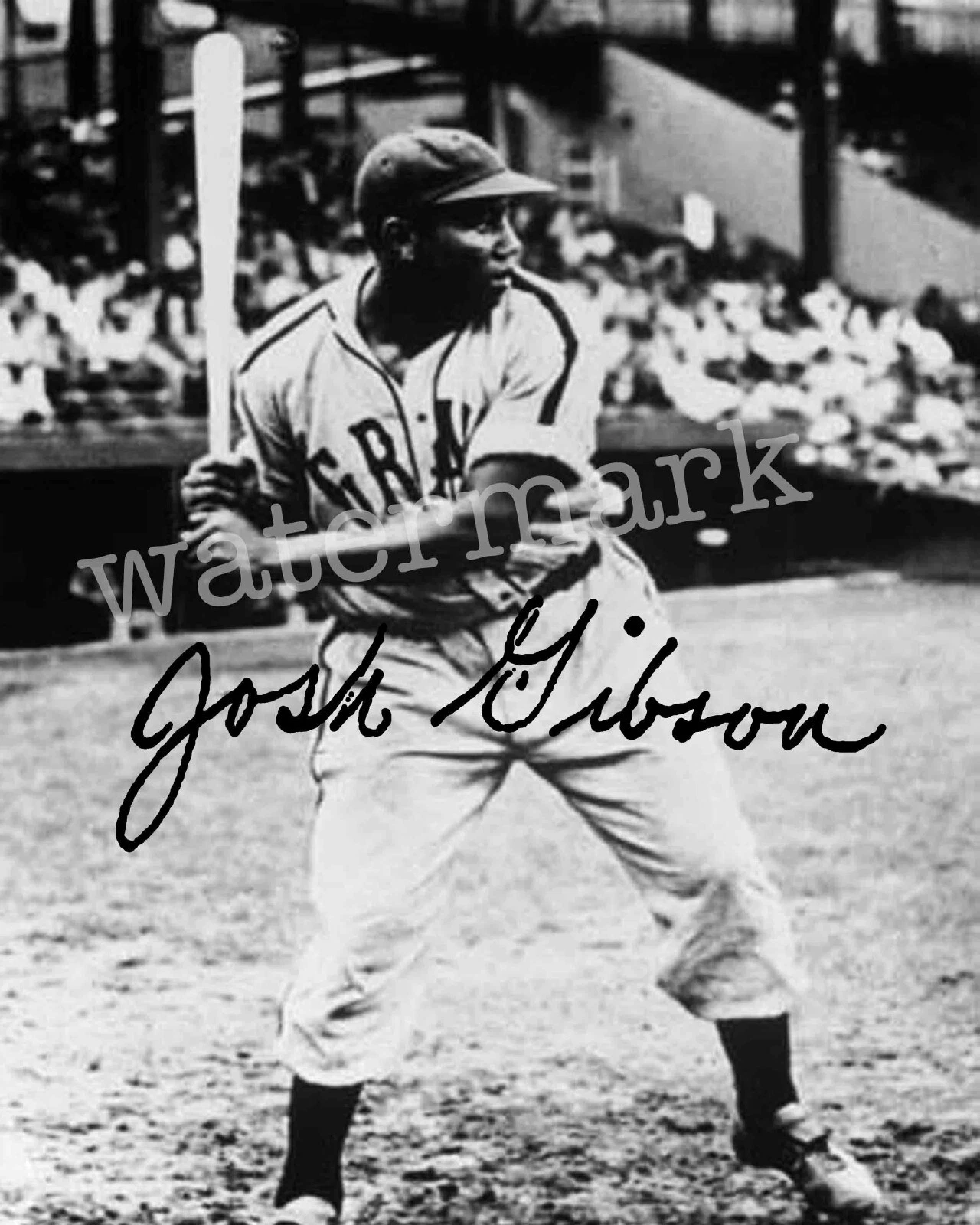 Josh Gibson signed 8x10 autographed photo Baseball REPRINT RP | eBay