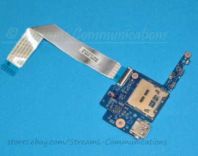 HP Pavilion x360 - 15-bk193ms Laptop SD Card Reader / Volume / USB Port ...