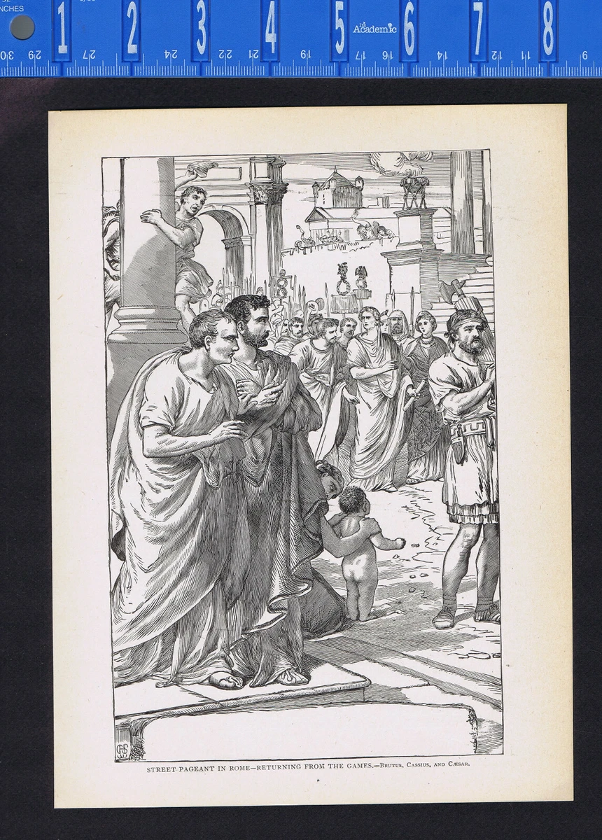 Julius Caesar Cassius And Brutus