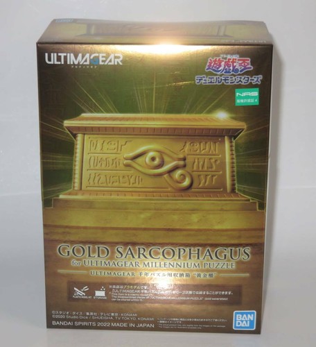 NEW BANDAI SPIRITS ULTIMAGEAR Yu-Gi-Oh! Millennium Puzzle Storage Box ...