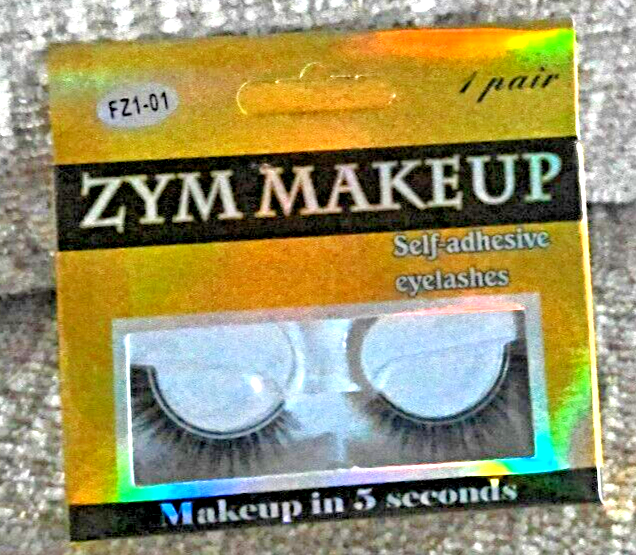 ZYM Makeup Self-Adhesive Eyelashes #FZ1-01 NIB | eBay