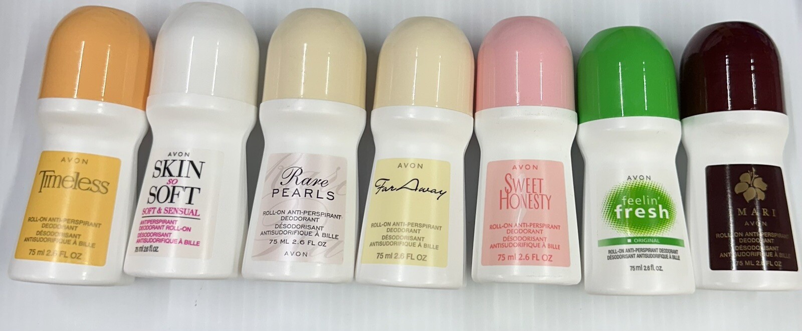 7- Pack AVON ROLL ON Deodorant MIX FOR WOMEN 2.6 fl oz | eBay