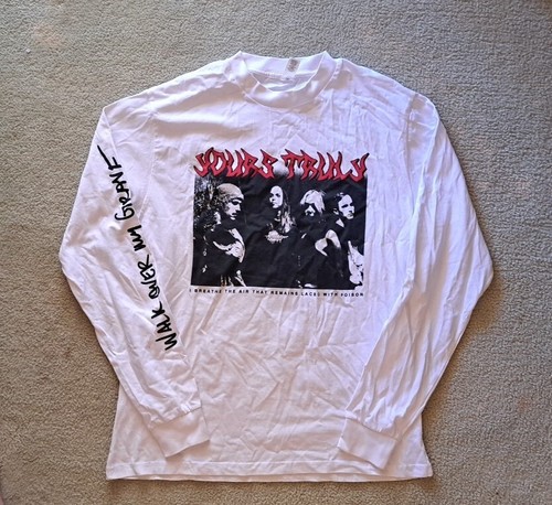 Yours Truly Band Long Sleeved Shirt Size Medium BRAND NEW Pop Punk FREE ...