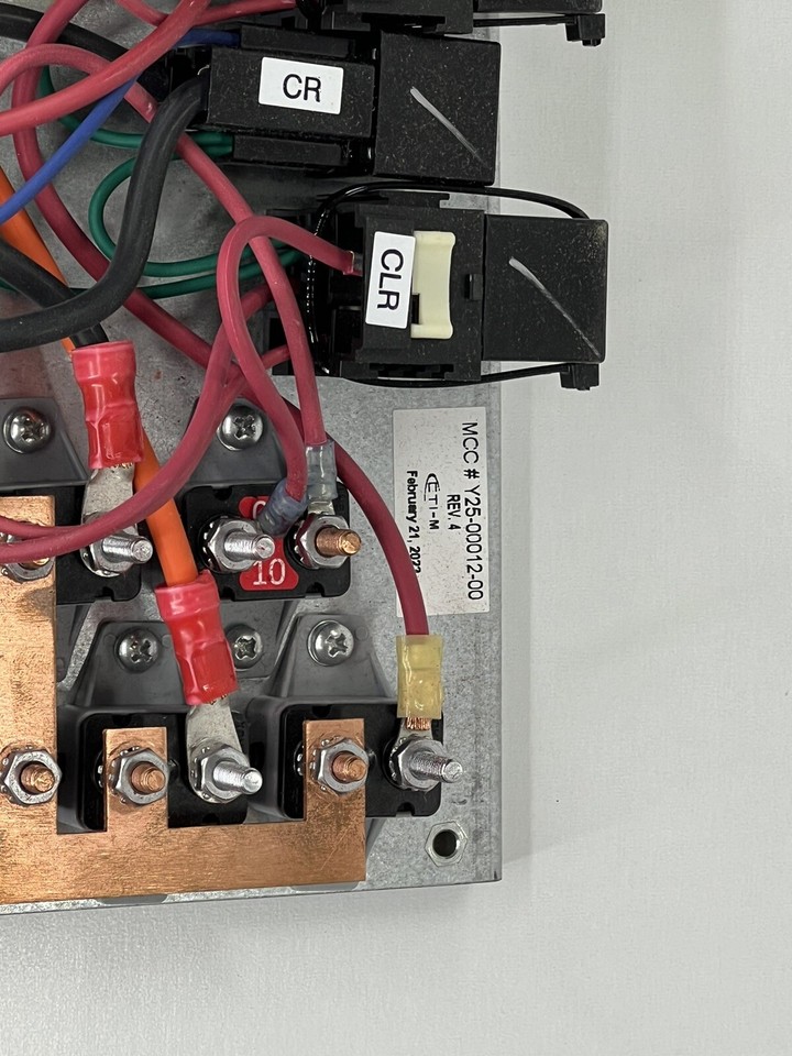 MCC Y25-00012-00 Mobile Climate Control Electrical Relay Board Panel ...