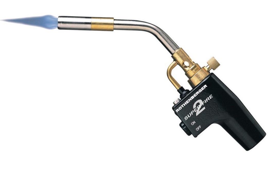 Rothenberger SUPER FIRE-2 BRAZING TORCH Precision Flame Adjustment ...