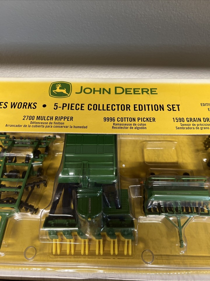 John Deere Des Moines Works 5-Piece Collector Set By Ertl 1/64 Scale | eBay