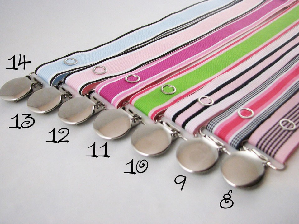 Pacifier Clips Tutorial - DIY No Sew Ribbon Pacifier Holder Kit - Makes ...
