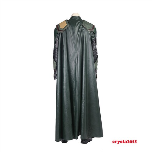 Thor：Ragnarok Loki Cosplay Custome Full Set Top Pants Boots Robe Vest ...