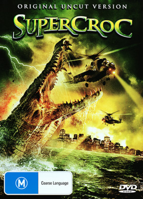 SUPERCROC (ORIGINAL UNCUT VERSION) - GIANT KILLER CROCODILE HORROR DVD ...