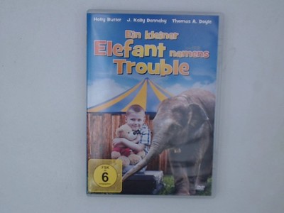 Ein kleiner Elefant names Trouble Peter Tors Shawn McAllister und Susan ...