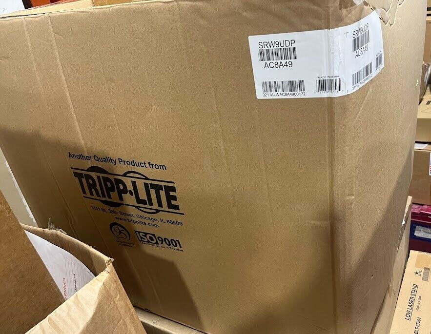 NEW Tripp Lite SRW9UDP 9U WALL MOUNT RACK ENCLOSURE SERVER CABINET | eBay