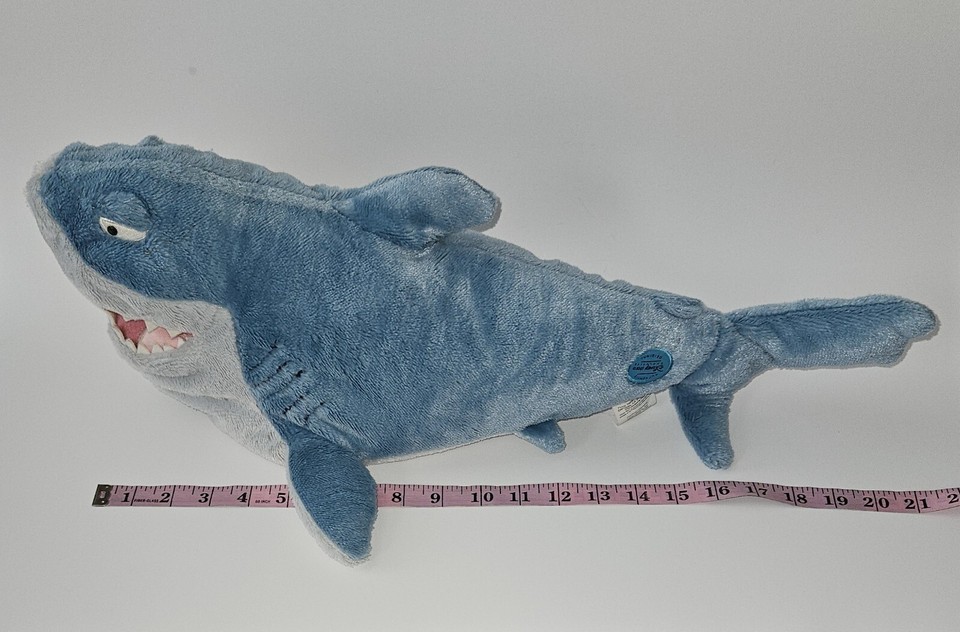 Disney Store BRUCE Shark Finding Nemo Plush 22" Long Fish Stuffed ...