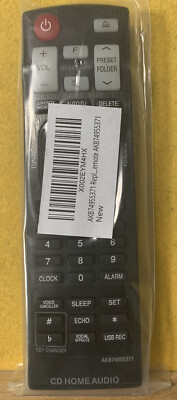 New AKB74955371 Replace Remote Control for LG CD Home Audio Mini Hi-Fi ...