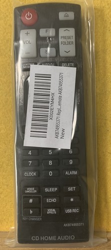 New AKB74955371 Replace Remote Control for LG CD Home Audio Mini Hi-Fi ...