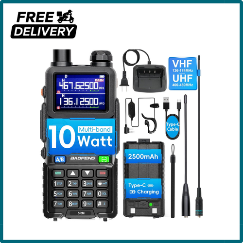 Digital Handheld Radio Scanner Fire Police VHF FM EMS Ham 2 Way ...