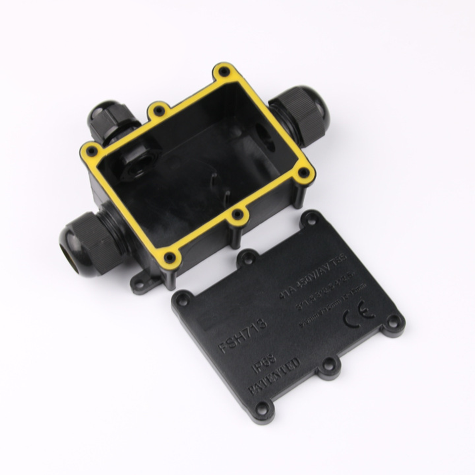 4/5/6 Way Junction Box Waterproof Case Electrical Cable Wire Connector ...