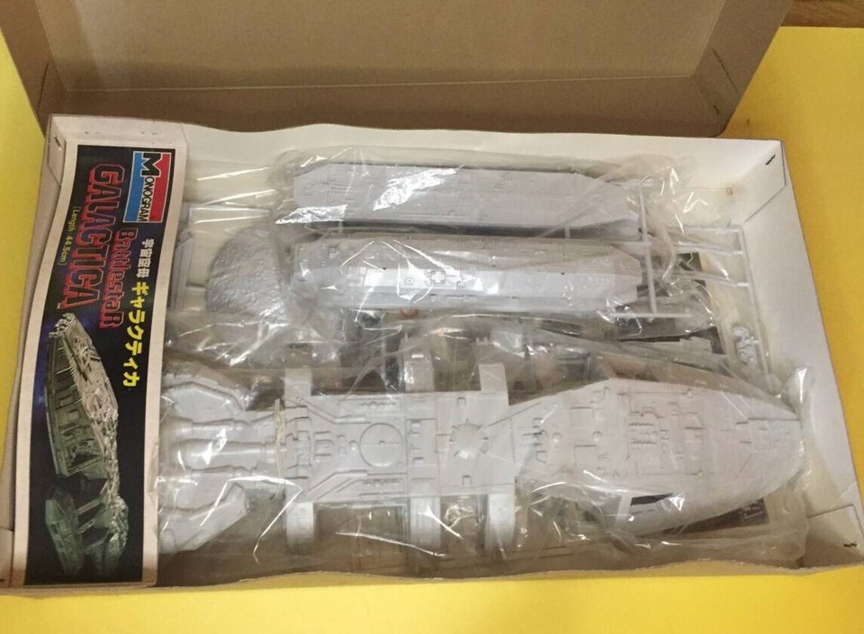 Monogram Battlestar Galactica Plastic Model Kit 1981 Rare unassembled | eBay